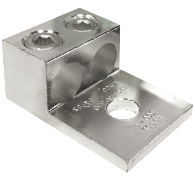 McGill Aluminum Mechanical Lugs (Dual Rated) Two Conductors, One Hole ...