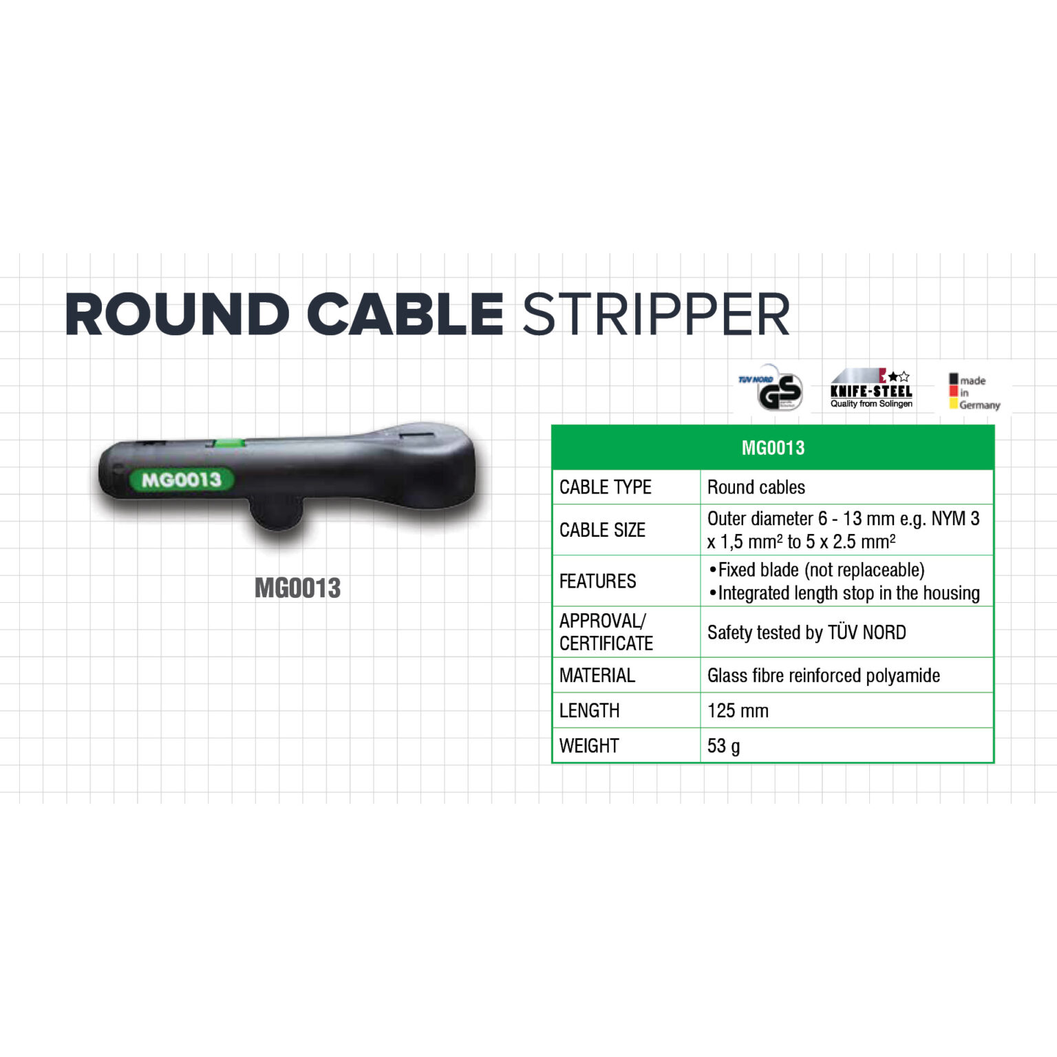 Cable Strippers - Prisma Electrical Controls Corporation
